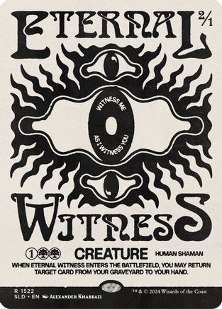 Eternal Witness (1522) - Secret Lair Drop Series - Magic: The Gathering