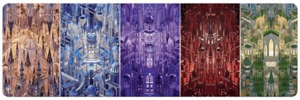 Murders at Karlov Manor Impossible Lands 8ft Table Playmat for Magic ...