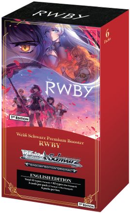 RWBY Premium Booster Box - RWBY Premium Booster - Weiss Schwarz