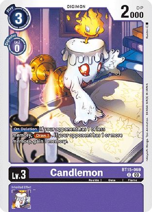 Candlemon - Exceed Apocalypse - Digimon Card Game