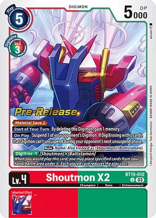 TCGplayer - Digimon Card Game Exceed Apocalypse Pre-Release Cards Price Guide