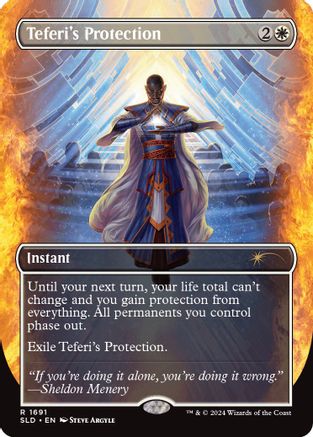 Teferi's Protection (1691) - Secret Lair Drop Series - Magic: The Gathering