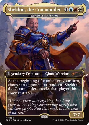 Sheldon, the Commander - Ruhan of the Fomori - Secret Lair Drop Series ...
