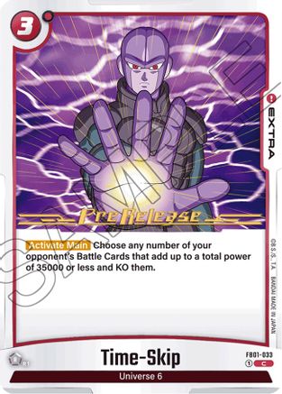 Time-Skip - Awakened Pulse Pre-Release Cards - Dragon Ball Super ...