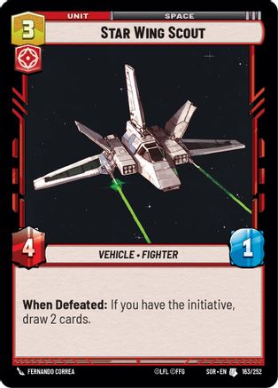 Star Wing Scout - Spark of Rebellion - Star Wars: Unlimited