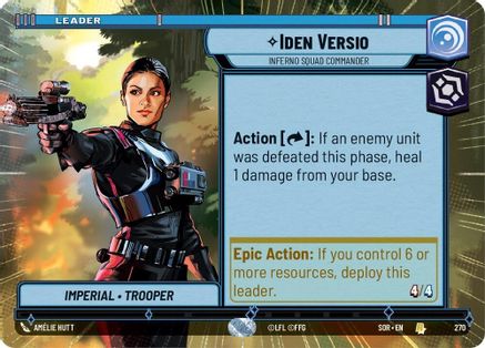 Iden Versio - Inferno Squad Commander (Hyperspace) - Spark of Rebellion ...