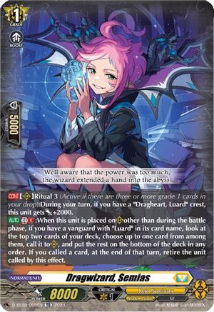 Dragwizard, Semias - D-SS10: Special Series 10 Stride Deckset -Luard- - Cardfight Vanguard
