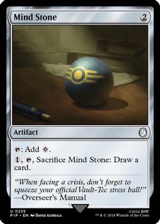 Mind Stone - Universes Beyond: Fallout - Magic: The Gathering