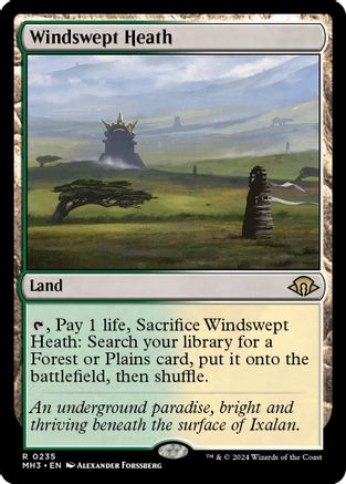 Windswept Heath - Modern Horizons 3 - Magic: The Gathering