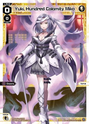 Yuki, Hundred Calamity Miko - Dissonance Diva - WIXOSS