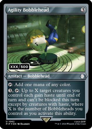 Agility Bobblehead (Serial Numbered) - Universes Beyond: Fallout ...