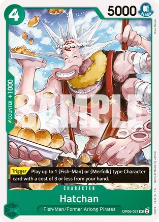 Hatchan - Wings of the Captain - One Piece Card Game