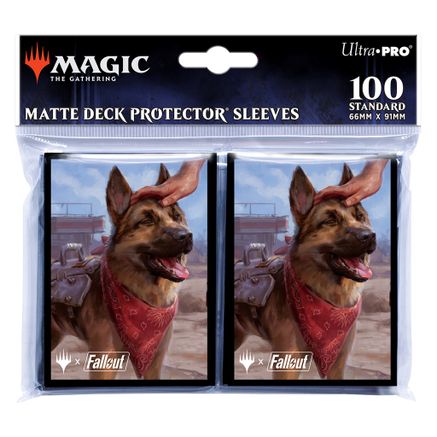 Fallout Dogmeat, Ever Loyal Standard Deck Protector sleeves for Magic ...