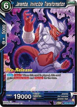 Janemba, Invincible Transformation - Beyond Generations Pre-Release ...
