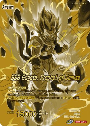 Gogeta // SSB Gogeta, Prophet of Demise (Championship Golden Card 2024 ...
