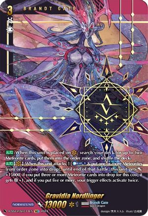 Gravidia Nordlinger (SEC) - D-SS12: Triple Drive Booster - Cardfight ...