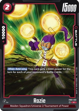 Rozie - Blazing Aura - Dragon Ball Super: Fusion World