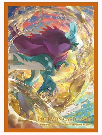 Pokemon TCG: Pokemon Center Japan Exclusive Card Sleeves - Premium Gloss Walking Wake (64-Pack ...