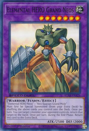 Elemental HERO Grand Neos - Speed Duel GX: Midterm Destruction - YuGiOh
