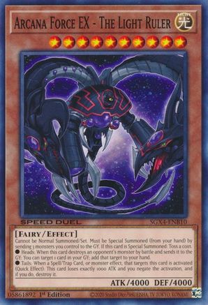Arcana Force EX - The Light Ruler - Speed Duel GX: Midterm Destruction ...
