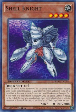 Shell Knight - Speed Duel GX: Midterm Destruction - YuGiOh