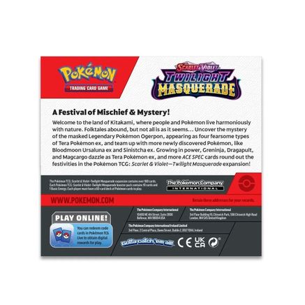 Twilight Masquerade Booster Box - SV06: Twilight Masquerade - Pokemon