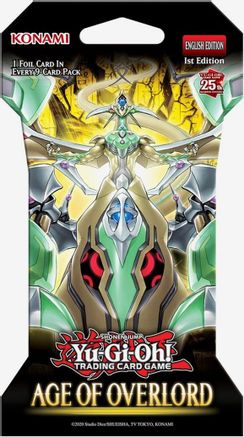 Age of Overlord Sleeved Booster Pack - Age of Overlord - YuGiOh