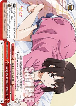 Closing The Distance Between Us (RRR) - Saekano the Movie: Finale ...