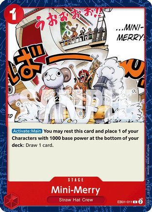 Mini-Merry - Extra Booster: Memorial Collection - One Piece Card Game