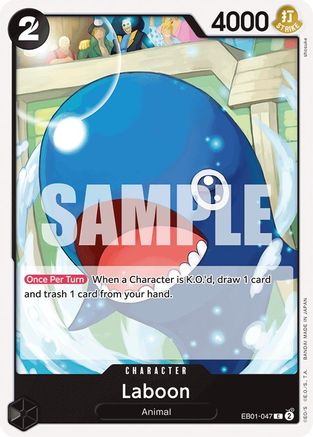 Laboon (047) - Extra Booster: Memorial Collection - One Piece Card Game