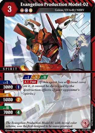 Evangelion Production Model-02 - Starter Deck 07: Destined Assault - Battle Spirits Saga