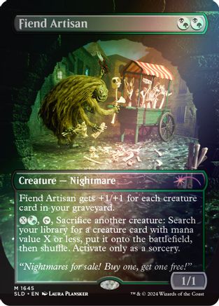 Fiend Artisan (Rainbow Foil) - Secret Lair Drop Series - Magic: The ...