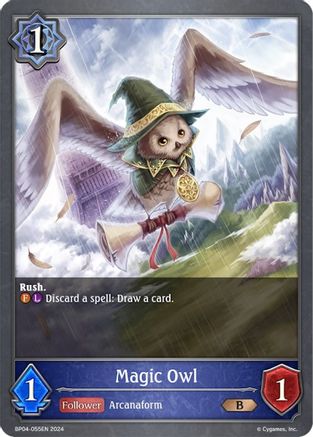 Magic Owl - BP04: Cosmic Mythos - Shadowverse: Evolve