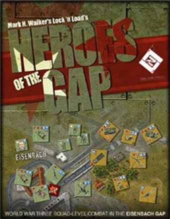 Lock 'n Load: Heroes of the Gap - Lock N Load Publishing - Boardgames
