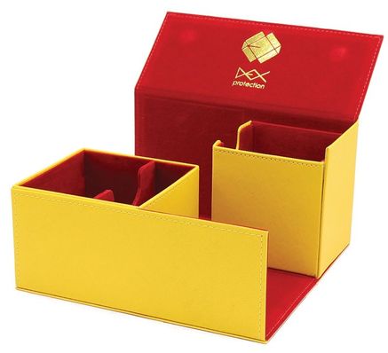 Creation Line - Yellow Large Deckbox - Dex Protection Deck Boxes - Deck ...