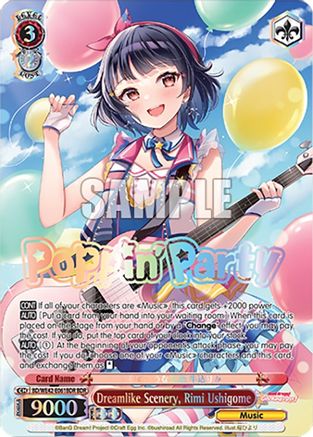 Dreamlike Scenery, Rimi Ushigome (BDR) - BanG Dream! Girls Band Party! Countdown Collection ...