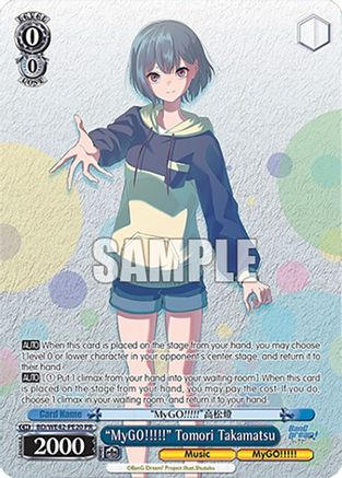 "MyGO!!!!!" Tomori Takamatsu - BanG Dream! Girls Band Party! Countdown ...