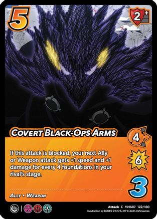 Covert Black-Ops Arms - UniVersus: My Hero Academia: Girl Power - UniVersus