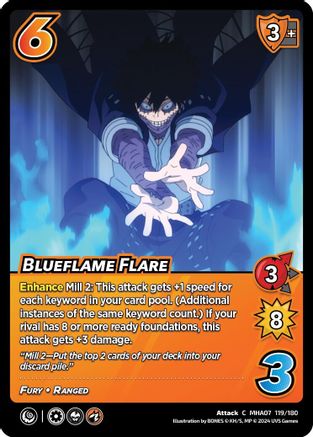 Blueflame Flare - UniVersus: My Hero Academia: Girl Power - UniVersus