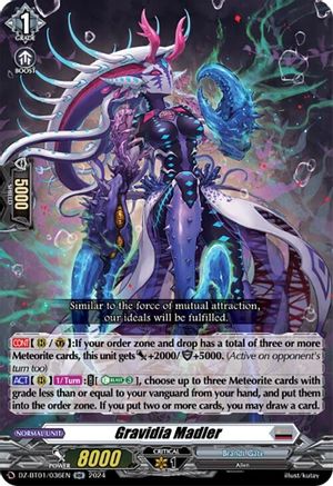 Gravidia Madler - Fated Clash - Cardfight Vanguard