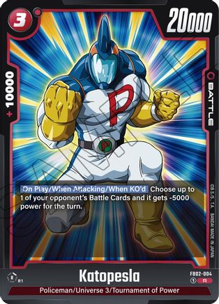 Katopesla - Blazing Aura - Dragon Ball Super: Fusion World