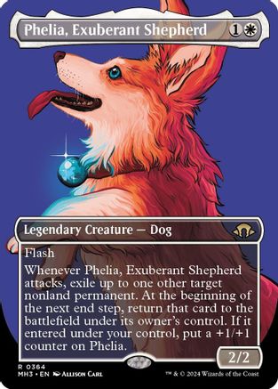 Phelia, Exuberant Shepherd (Borderless) - Modern Horizons 3 - Magic: The Gathering
