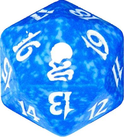 Odyssey Spindown Die - Blue - Wizards of the Coast Dice - Life Counters