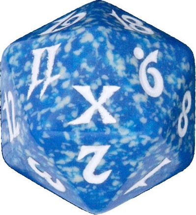 10th Edition Spindown Die - Blue - Wizards of the Coast Dice - Life ...