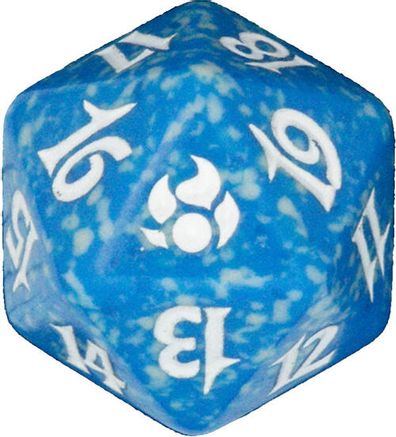 Morningtide Spindown Die - Blue - Wizards of the Coast Dice - Life Counters