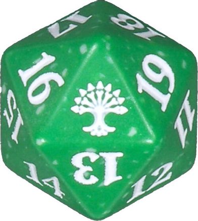 Guilds of Ravnica Spindown Die - Selesnya - Wizards of the Coast Dice ...