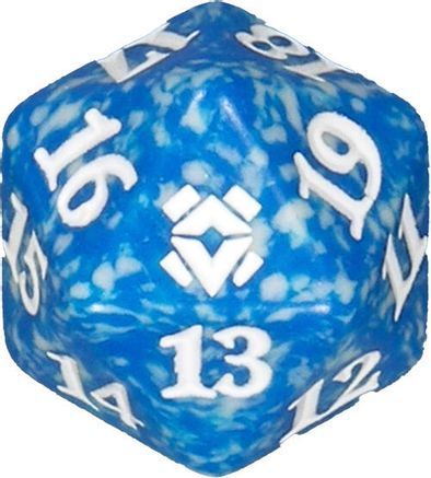 Zendikar Rising Spindown Die - Blue - Wizards of the Coast Dice - Life ...