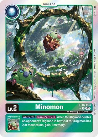 Minomon (Box Promotion Pack: Beginning Observer) - Beginning Observer ...