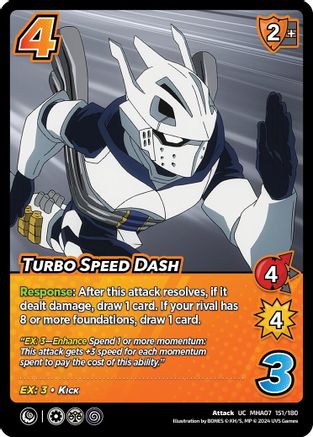 Turbo Speed Dash - UniVersus: My Hero Academia: Girl Power - UniVersus