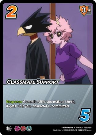 Classmate Support - UniVersus: My Hero Academia: Girl Power - UniVersus
